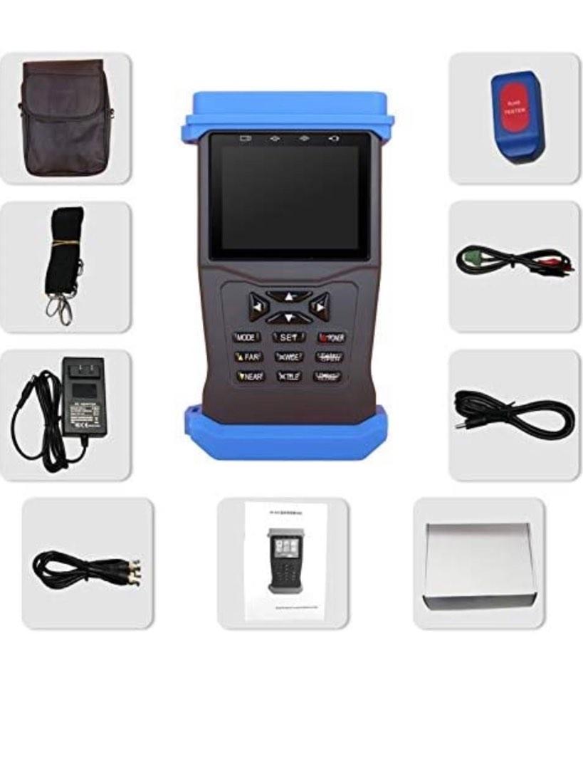 CCTV Tester, Security Camera Monitor for TVI CVI AHD Analogy Camera ...