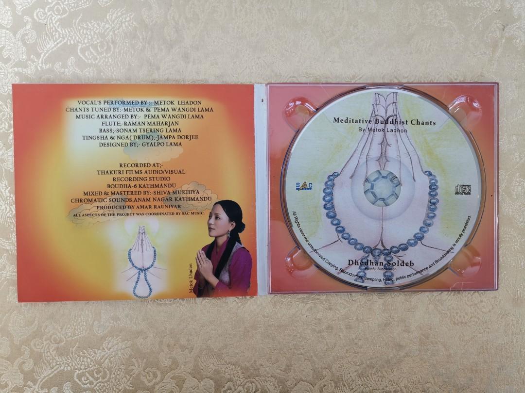 (CD) Meditative Buddhist Chants By Metok Lhadon Dhedhan Soldeb Faithful ...