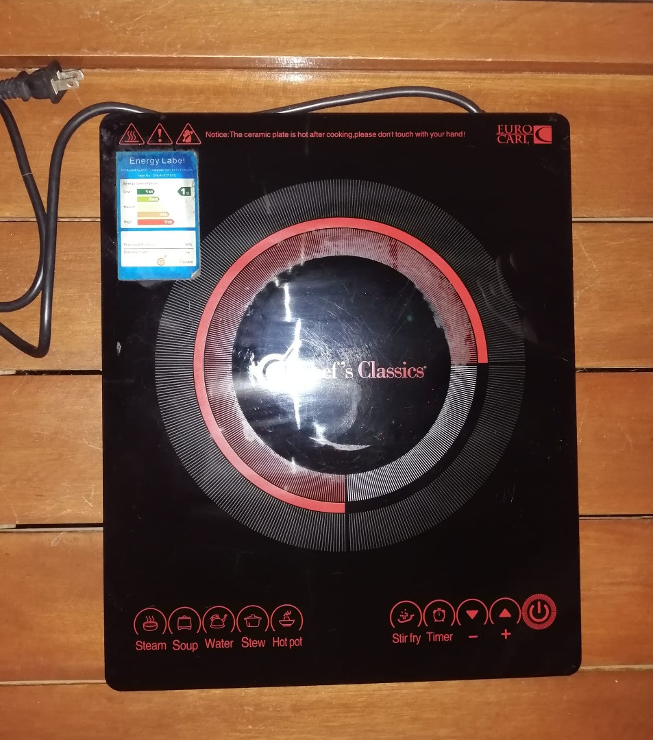 Chef's Classic Tablet Induction Cooker, Furniture & Home Living ...