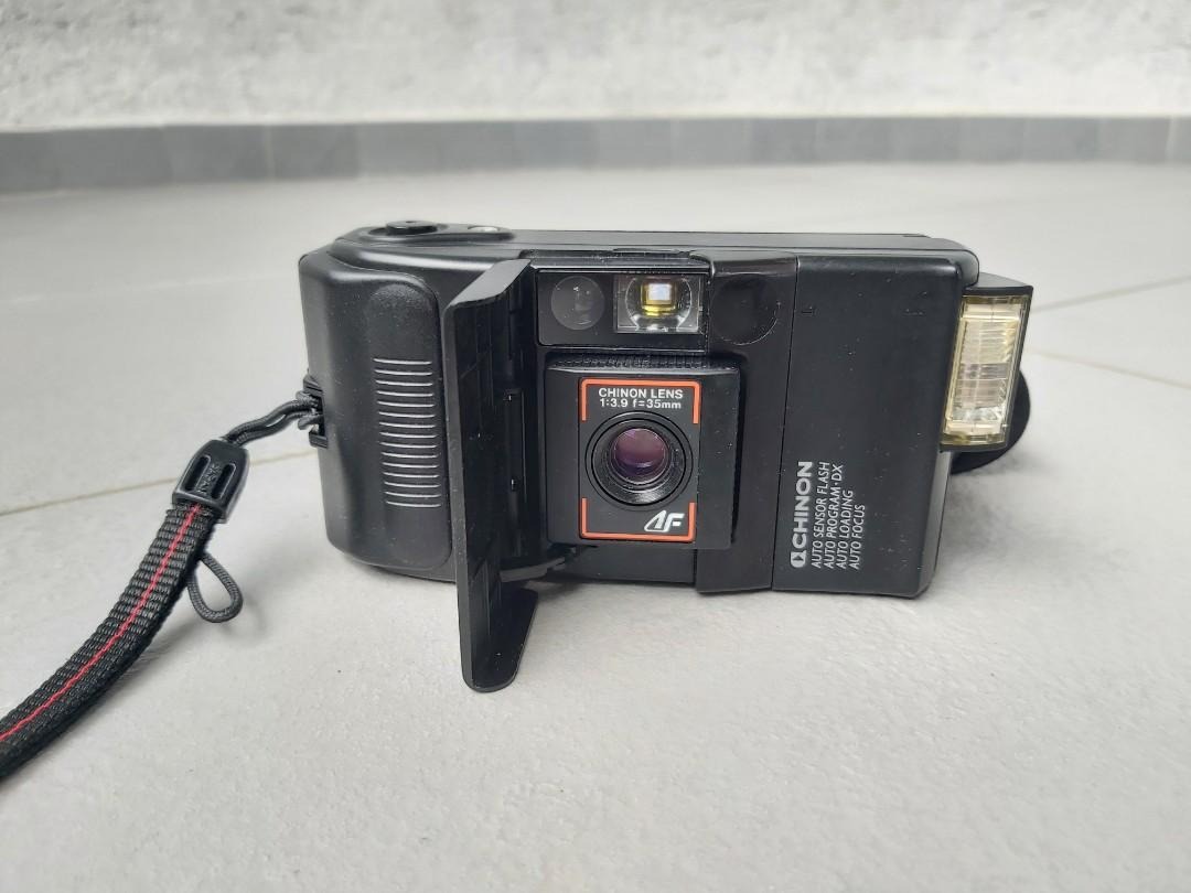 Chinon Belami af film camera 傻瓜機 相機 vintage classic 懷舊 復古 菲林, 興趣及遊戲, 收藏 ...