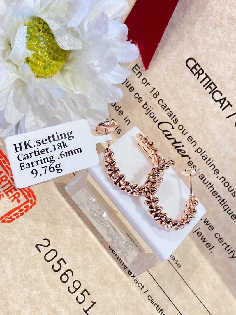Clash de Cartier loop Earrings hk, Women's Fashion, Jewelry ...