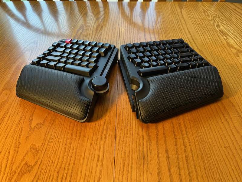 Cloudnine ergo split mechanical wired keyboard TKL ten key less Brown ...