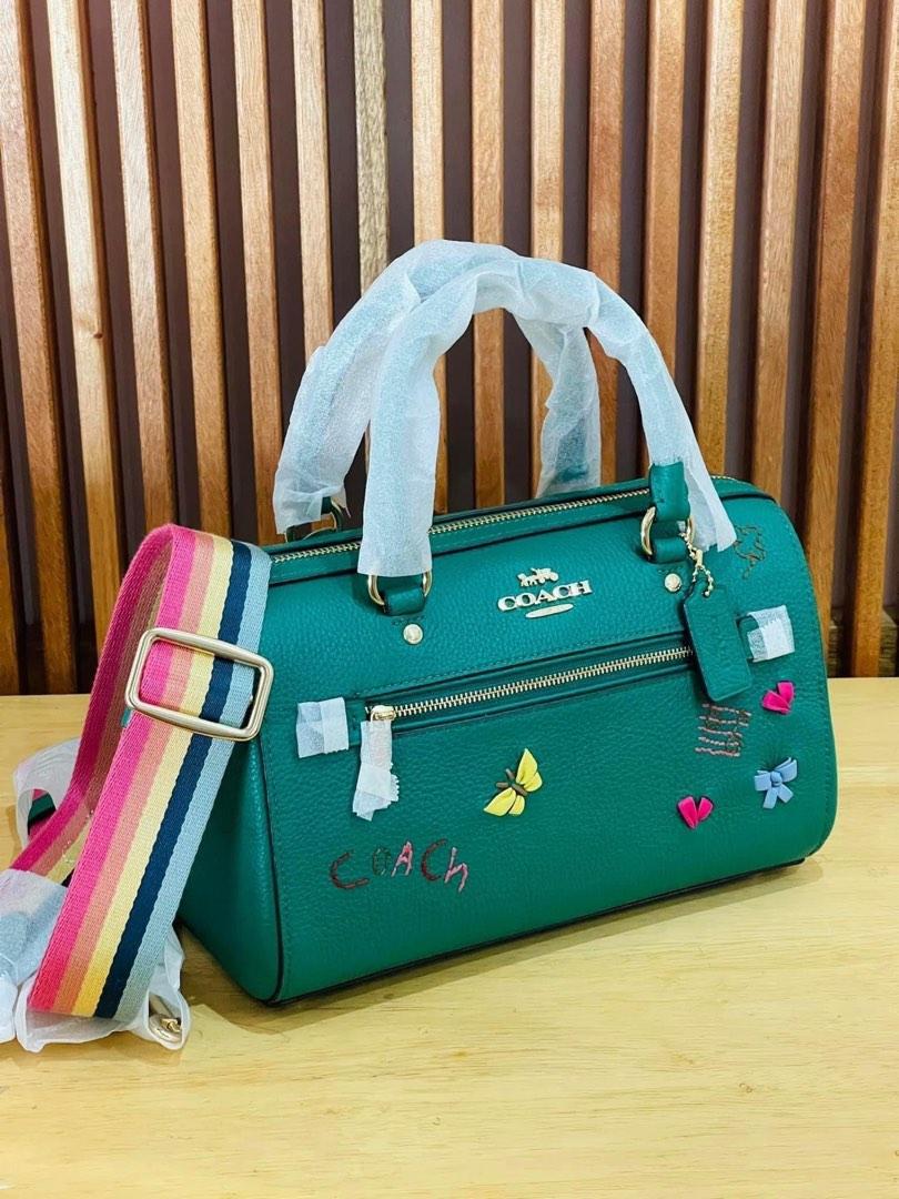 Coach Rowan Satchel with Diary Embroidery, Luxury, Bags & Wallets on ...