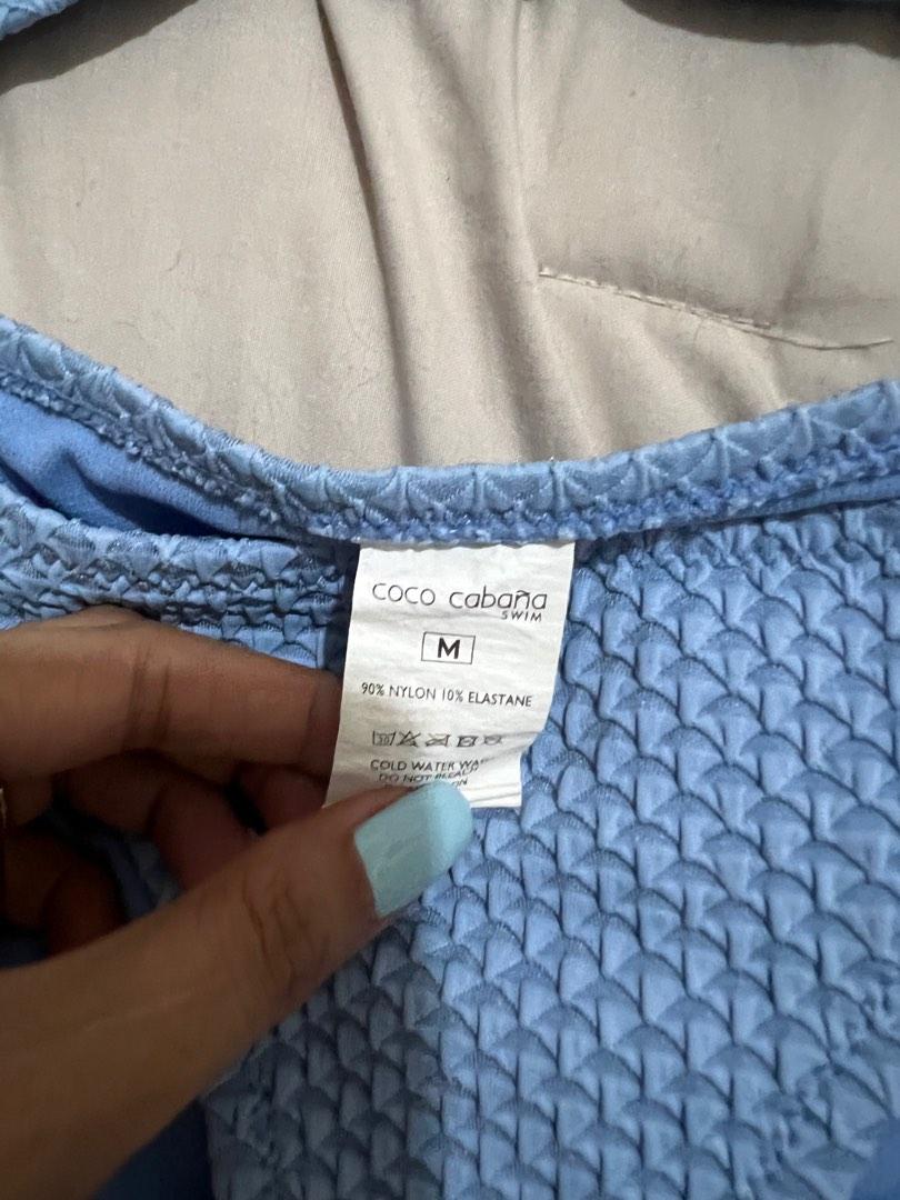 Coco Cabana Powder Blue Two Piece Swimsuit, Women's Fashion, Swimwear ...