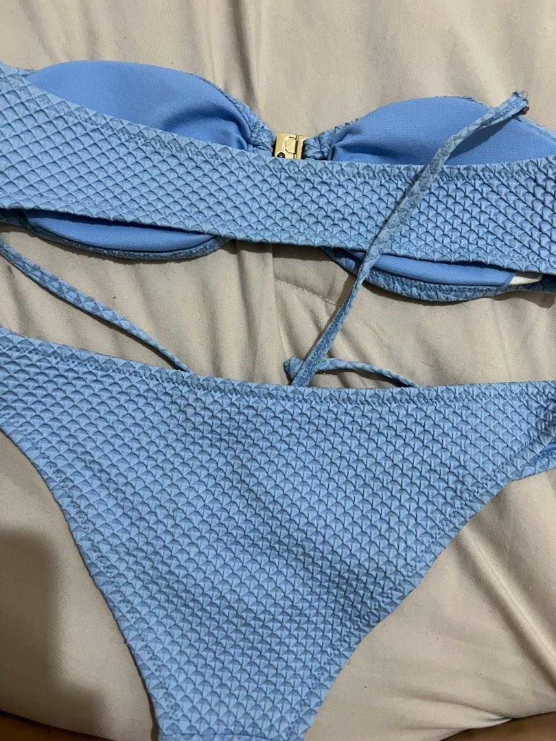 Coco Cabana Powder Blue Two Piece Swimsuit, Women's Fashion, Swimwear ...