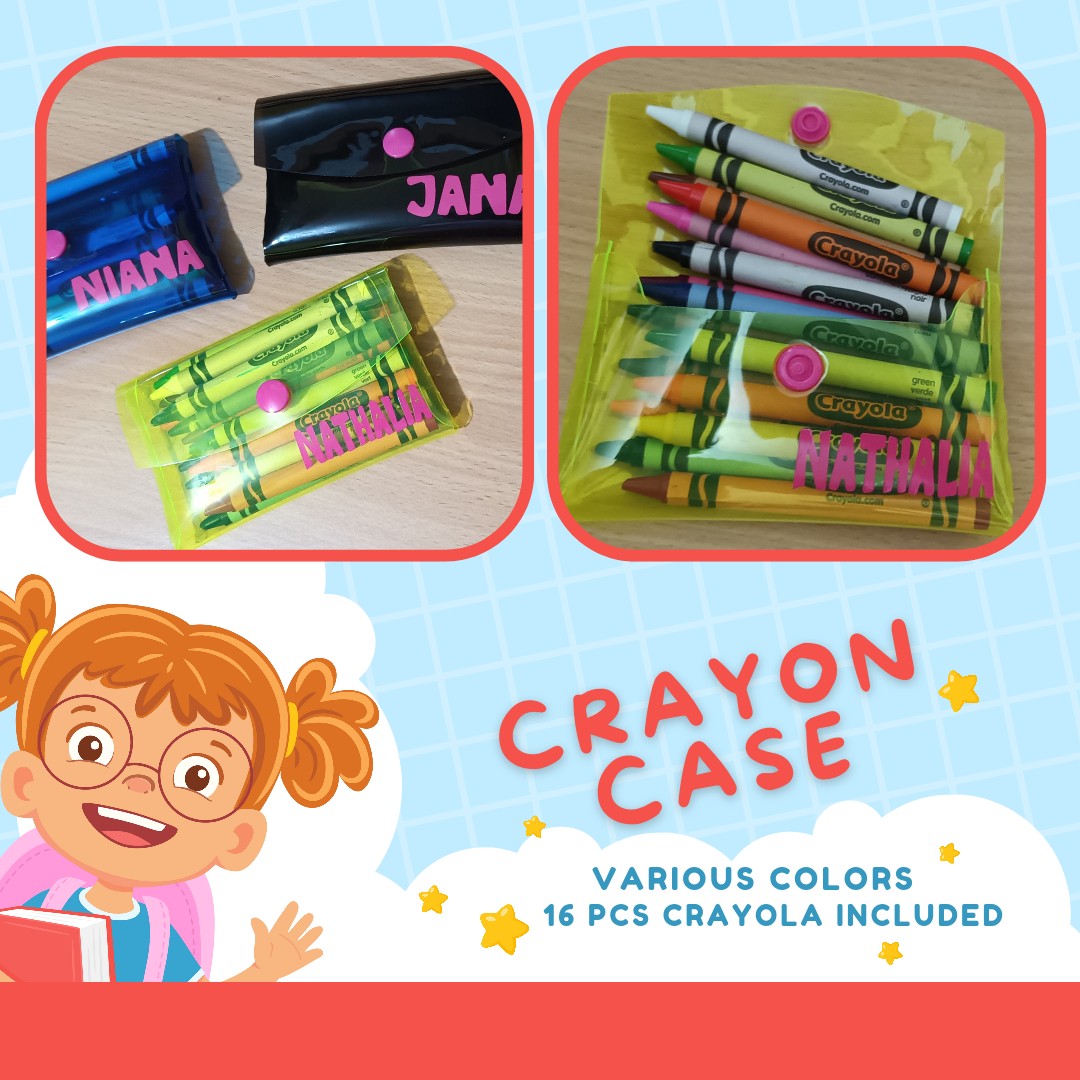 Crayon case, Hobbies & Toys, Stationary & Craft, Stationery & School ...