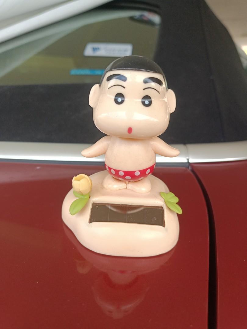 CRAYON SHIN CHAN SOLAR CAR FIGURINE! NOTE THAT HEAD, HANDS AND BODY OF ...