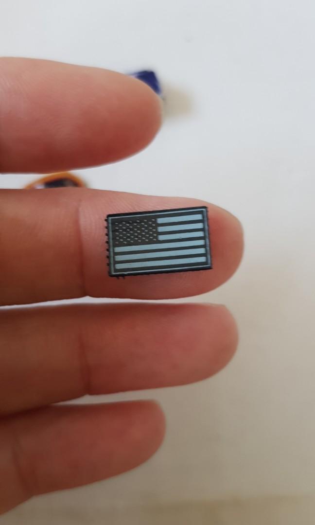 Damtoys 1/6 scale CAG SFOD-D Velcro Patches and US flag, Hobbies & Toys ...
