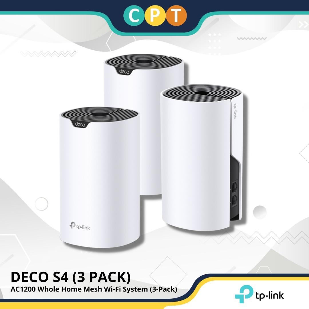Deco S4 AC1200 Whole Home Mesh Wi-Fi System(3PACK), Mobile Phones ...