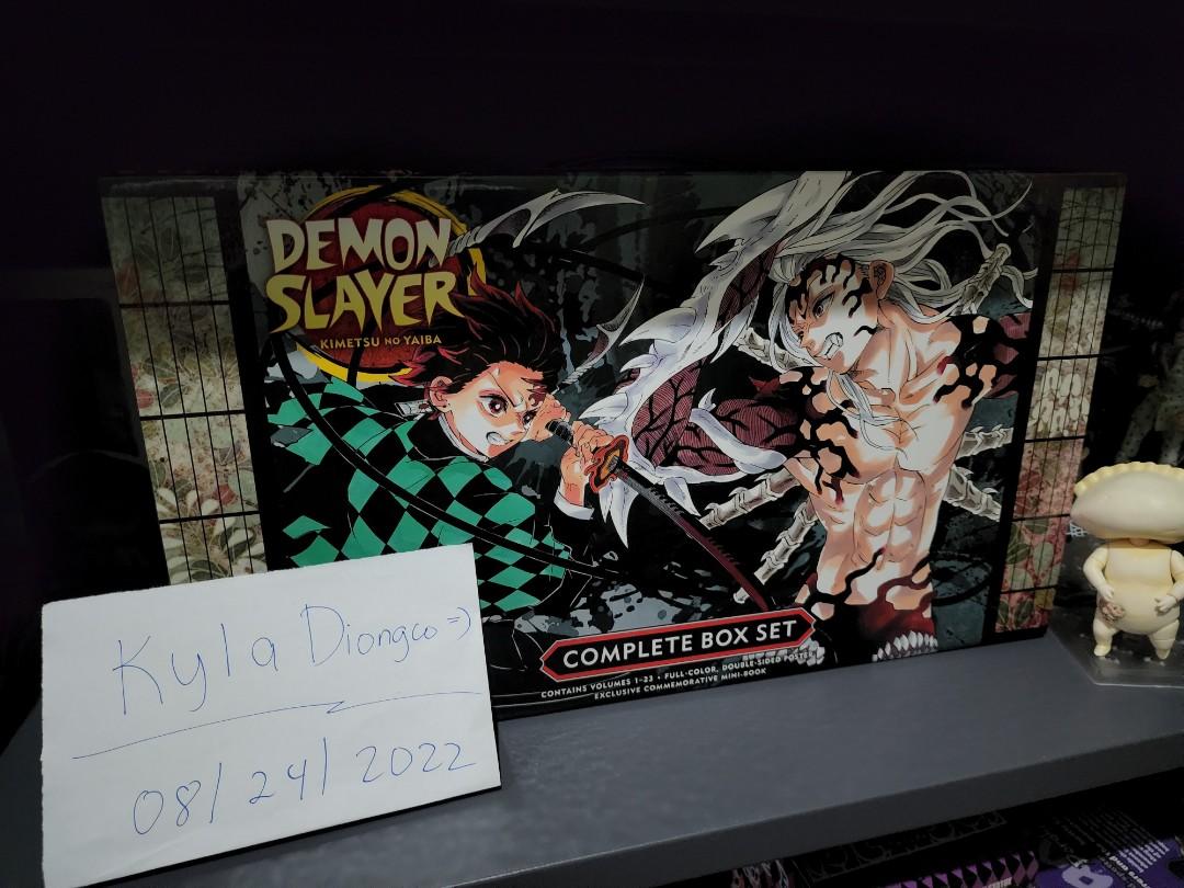 Demon Slayer Manga Box Set / Kimetsu no Yaiba, Hobbies & Toys, Books ...