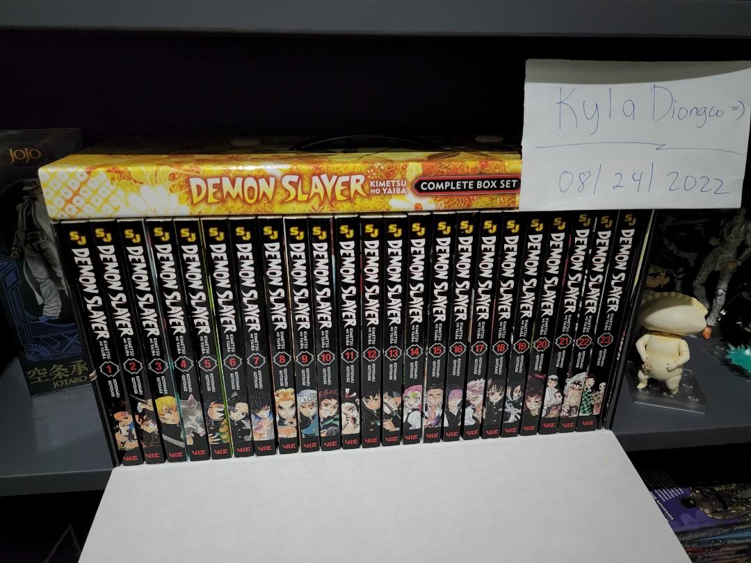Demon Slayer Manga Box Set / Kimetsu no Yaiba, Hobbies & Toys, Books ...