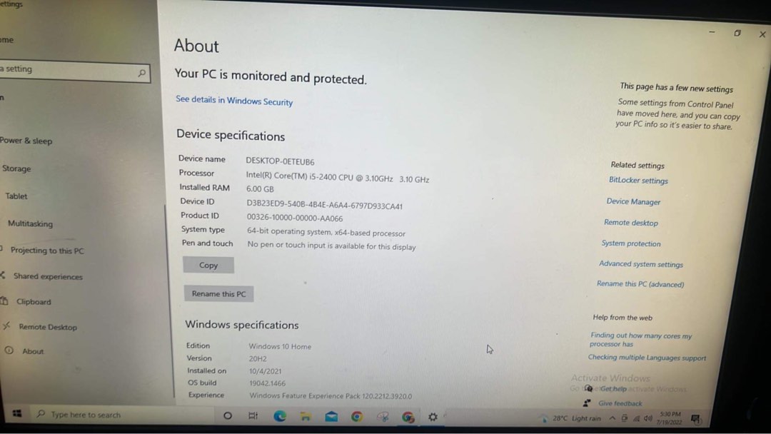 Desktop Computer Set, Computers & Tech, Desktops on Carousell