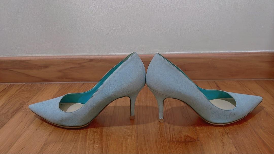 Dior baby blue high heel, Women's Fashion, Footwear, Heels on Carousell