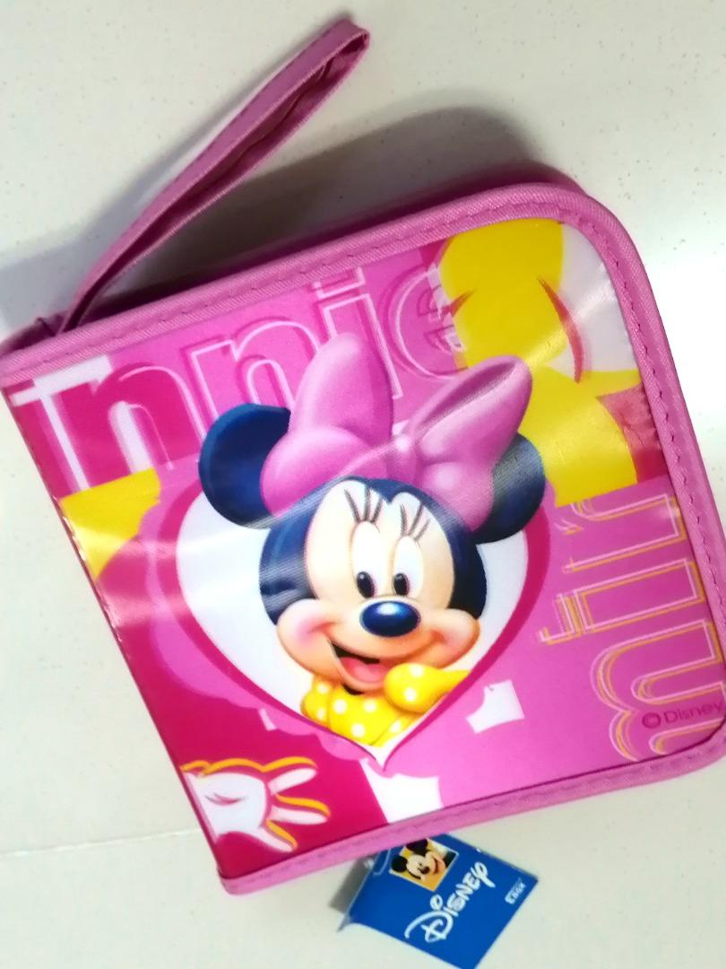 Disney's Minnie Mouse CD Case Folder + Micky Writing Pad, Hobbies ...
