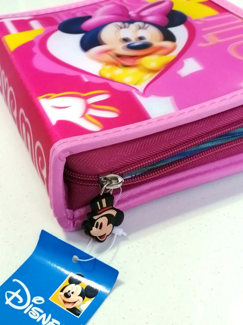 Disney's Minnie Mouse CD Case Folder + Micky Writing Pad, Hobbies ...
