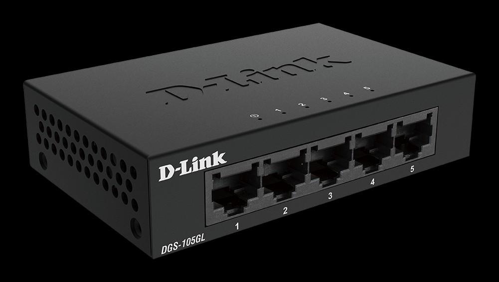 D-Link 5 Port Gigabit Desktop Switch, Computers & Tech, Office ...