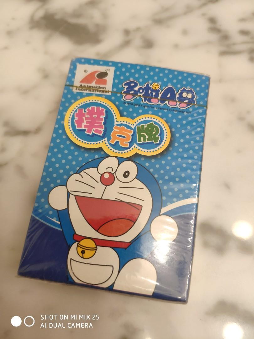 Doraemon poker cards, Hobbies & Toys, Toys & Games on Carousell