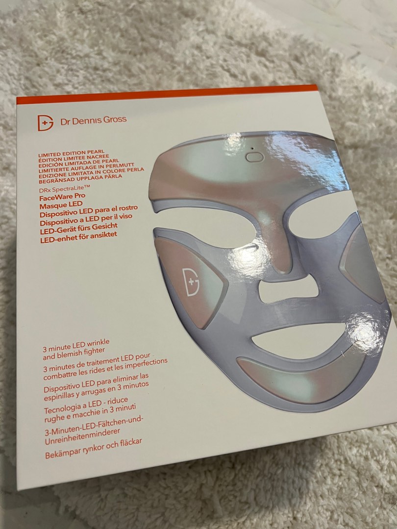 Dr Dennis Gross Spectralite Faceware Pro Pearl LED mask, Beauty ...