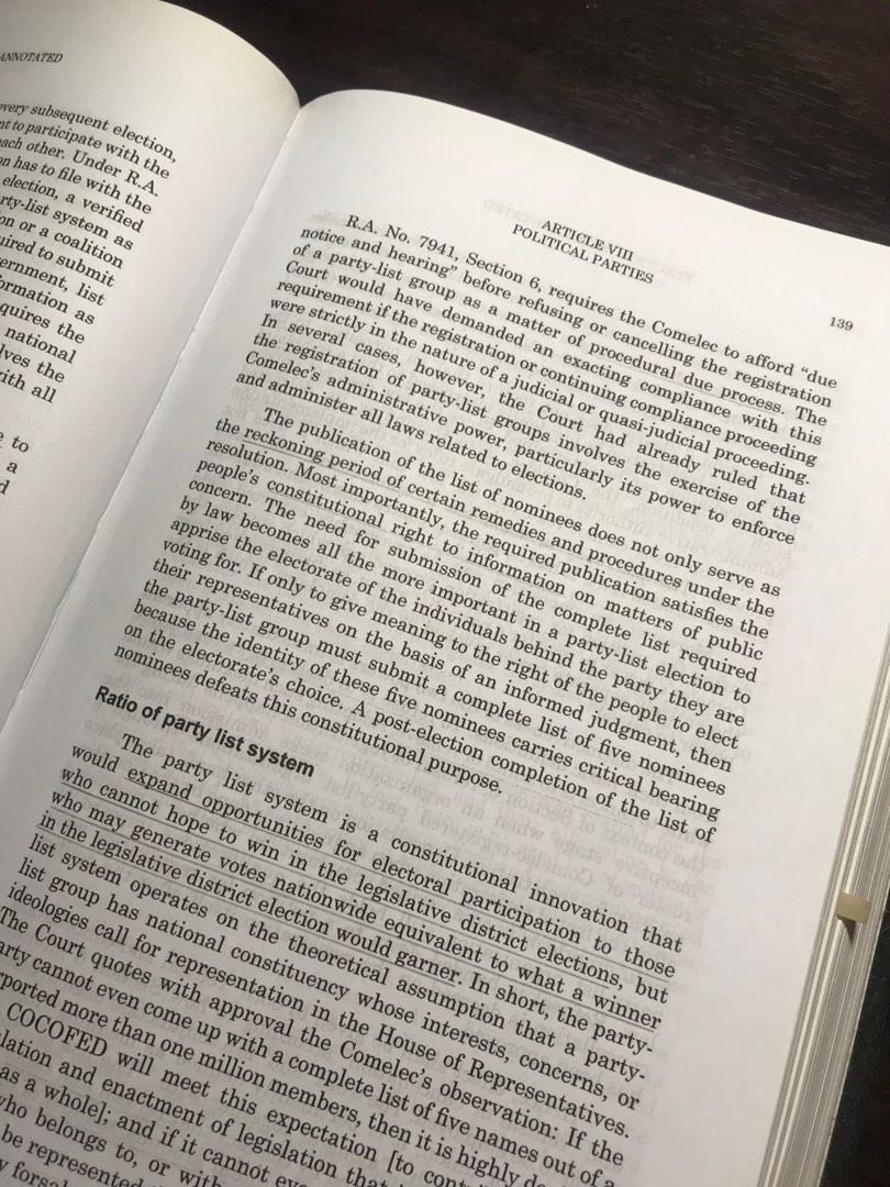 Election Code by Miriam Defensor-Santiago, Hobbies & Toys, Books ...