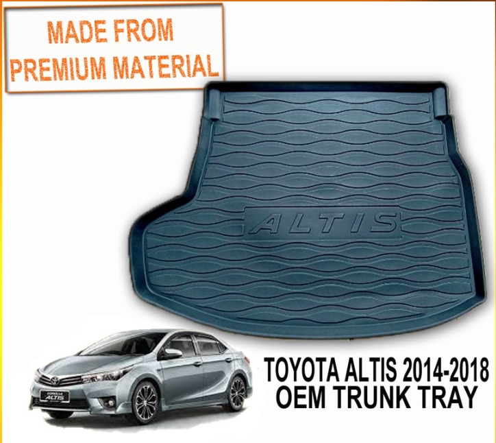 ELECTROVOX Toyota Altis 2014 to 2022 OEM Trunk Cargo Tray PREMIUM ...