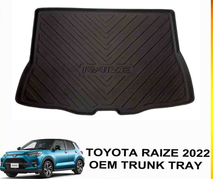 ELECTROVOX Toyota Raize 2022 OEM Trunk Tray or Cargo Tray, Car Parts ...