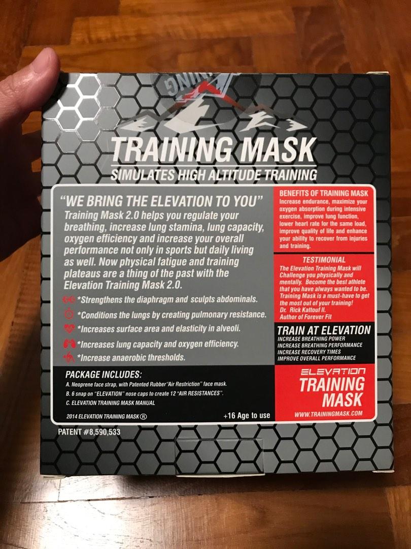 Elevation Training Mask, Sports Equipment, Other Sports Equipment and ...