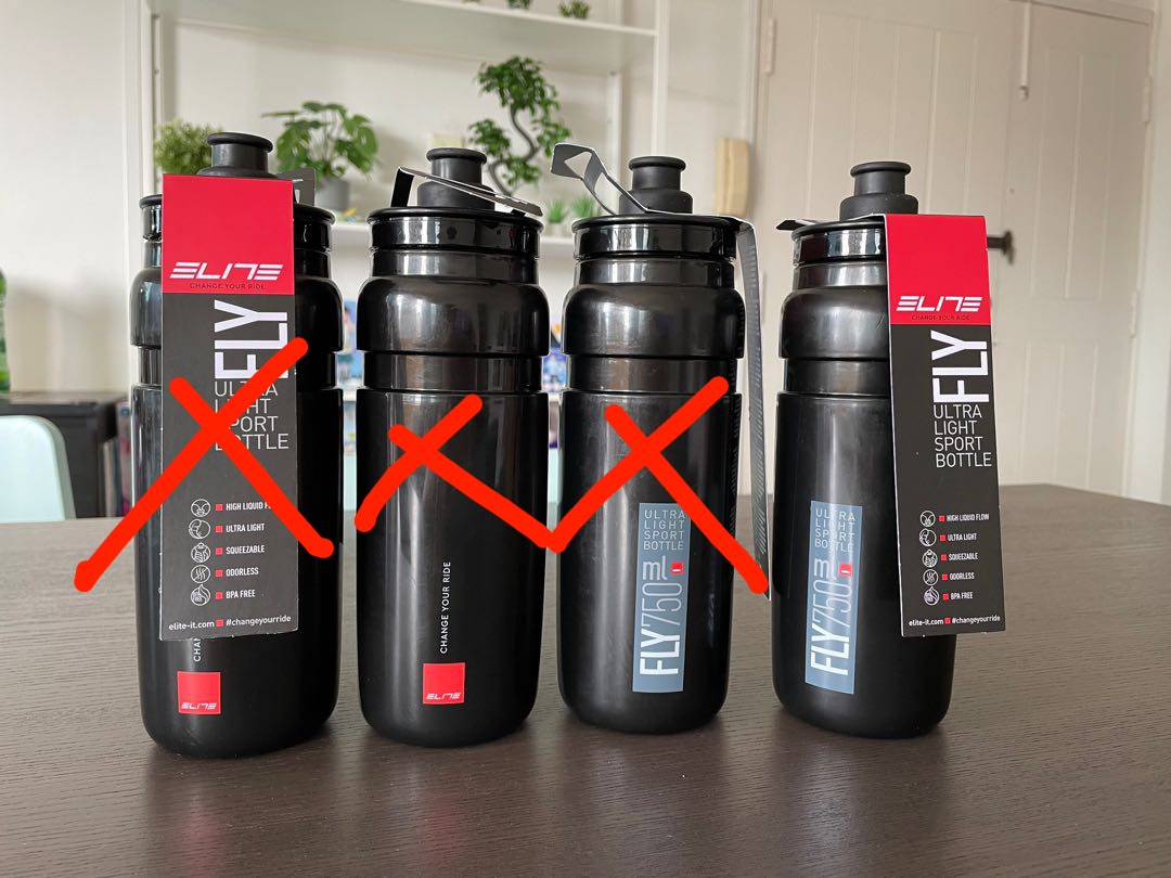 Elite Fly Water Bottle Bidon 750ml, Sports Equipment, Bicycles & Parts, Parts & Accessories on ...