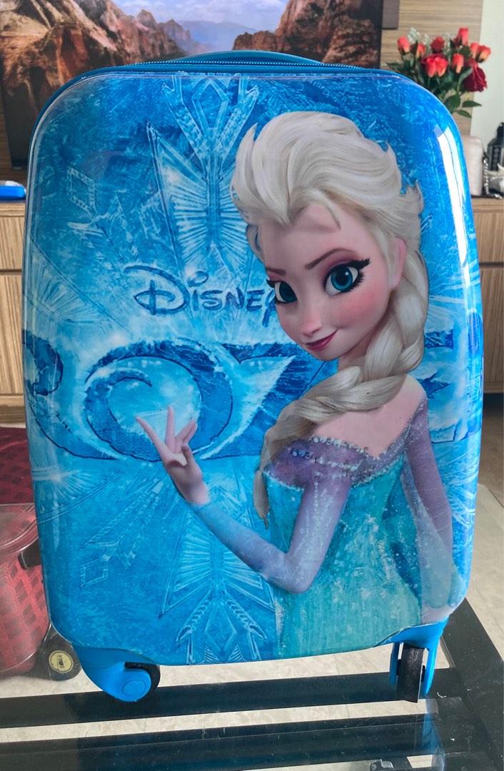 Elsa Trolley bag for kids.., Hobbies & Toys, Travel, Travel Essentials ...