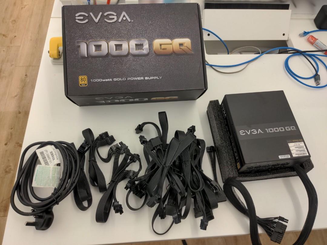 EVGA 1000GQ PSU, Computers & Tech, Parts & Accessories, Computer Parts ...