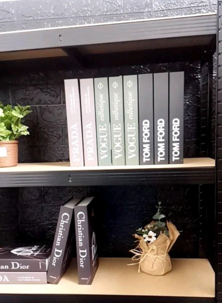 Fake Books Display Book Decoration Modern Style, Furniture & Home ...