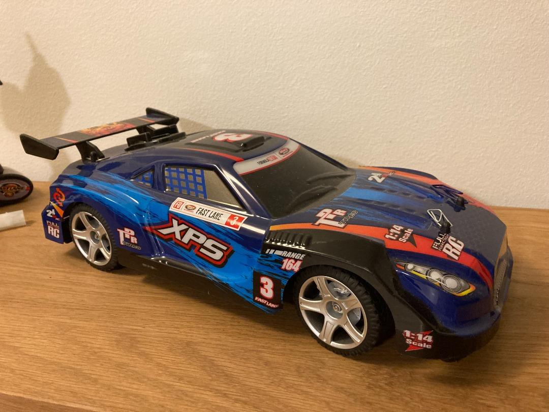 FAST LANE Nissan GTR RC drift car (6.4 V lithium ion battery retired ...