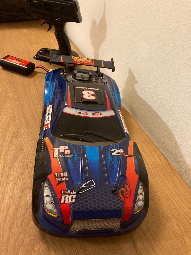 FAST LANE Nissan GTR RC drift car (6.4 V lithium ion battery retired ...