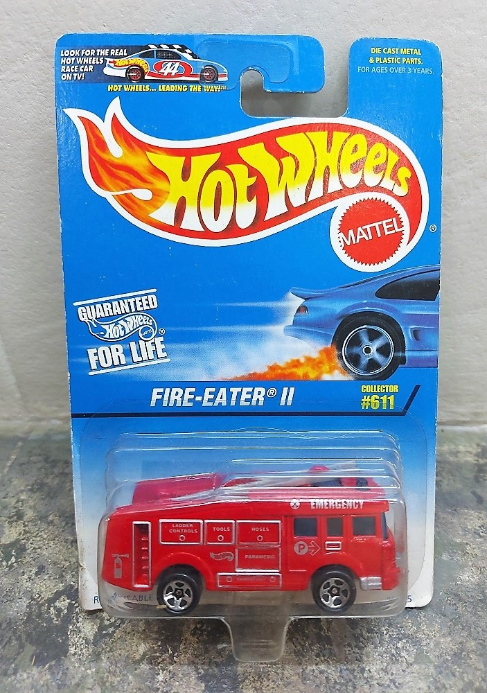 FIRE-EATER II TRUCK - Hot Wheels 1997 Mainline Series, Hobbies & Toys ...