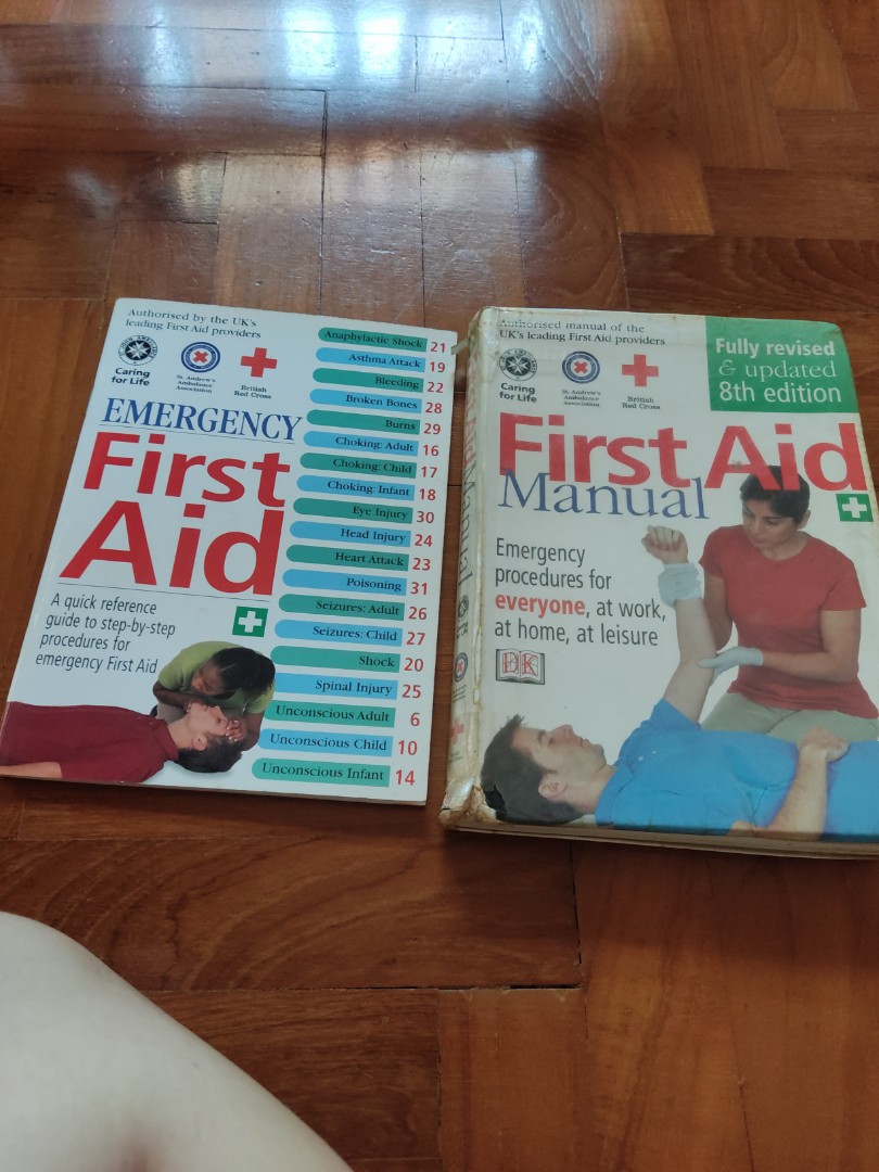 First Aid Manual, Health & Nutrition, Medical Supplies & Tools on Carousell