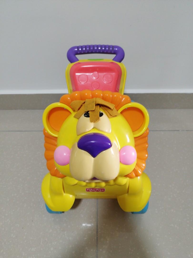 fisher price stride to ride lion, Babies & Kids, Infant Playtime on ...