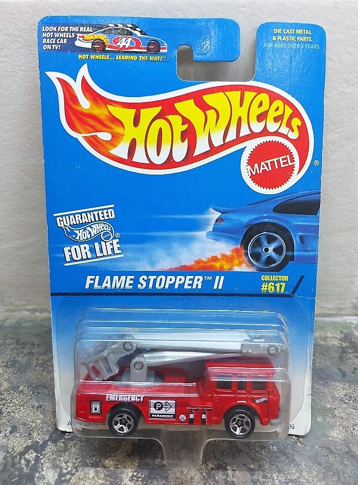 FLAME-STOPPER II FIRE TRUCK - Hot Wheels 1997 Mainline Series, Hobbies ...
