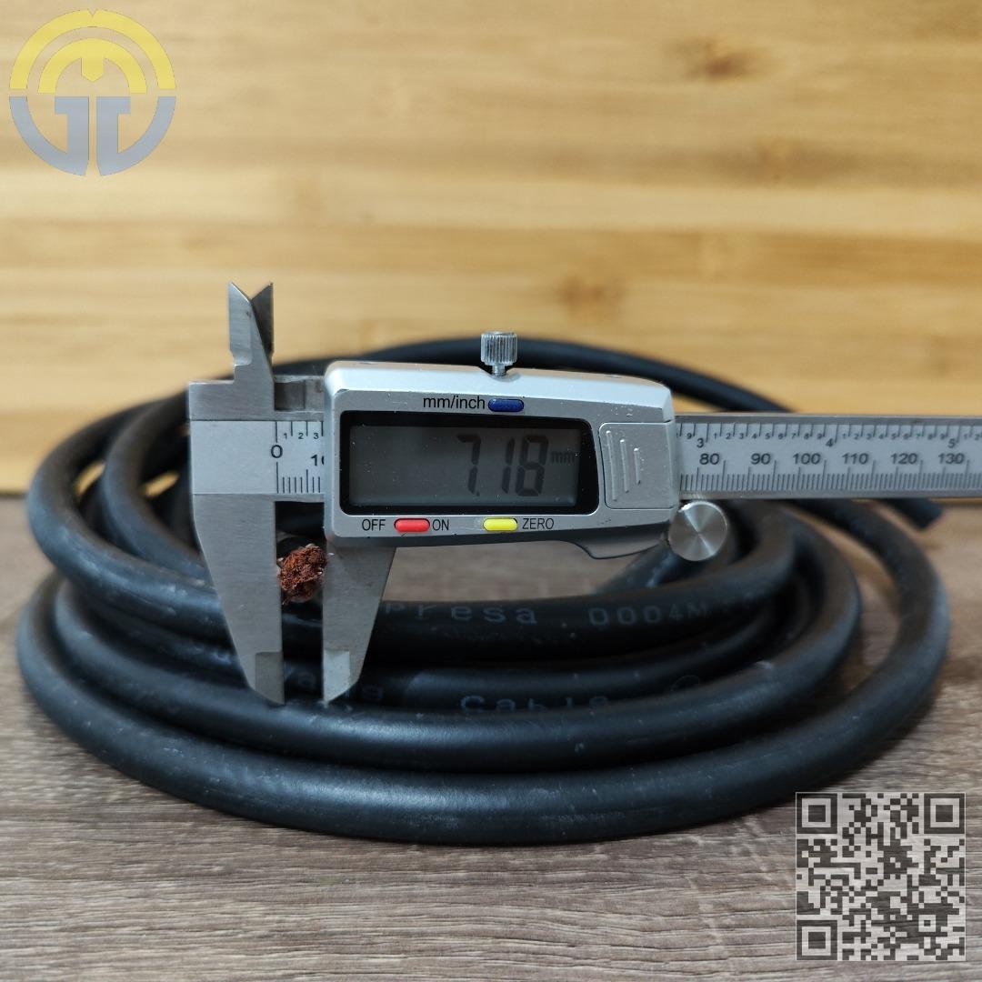 Flexible Pure Copper Welding Cable Standard Size 25SQMM 35SQMM ...