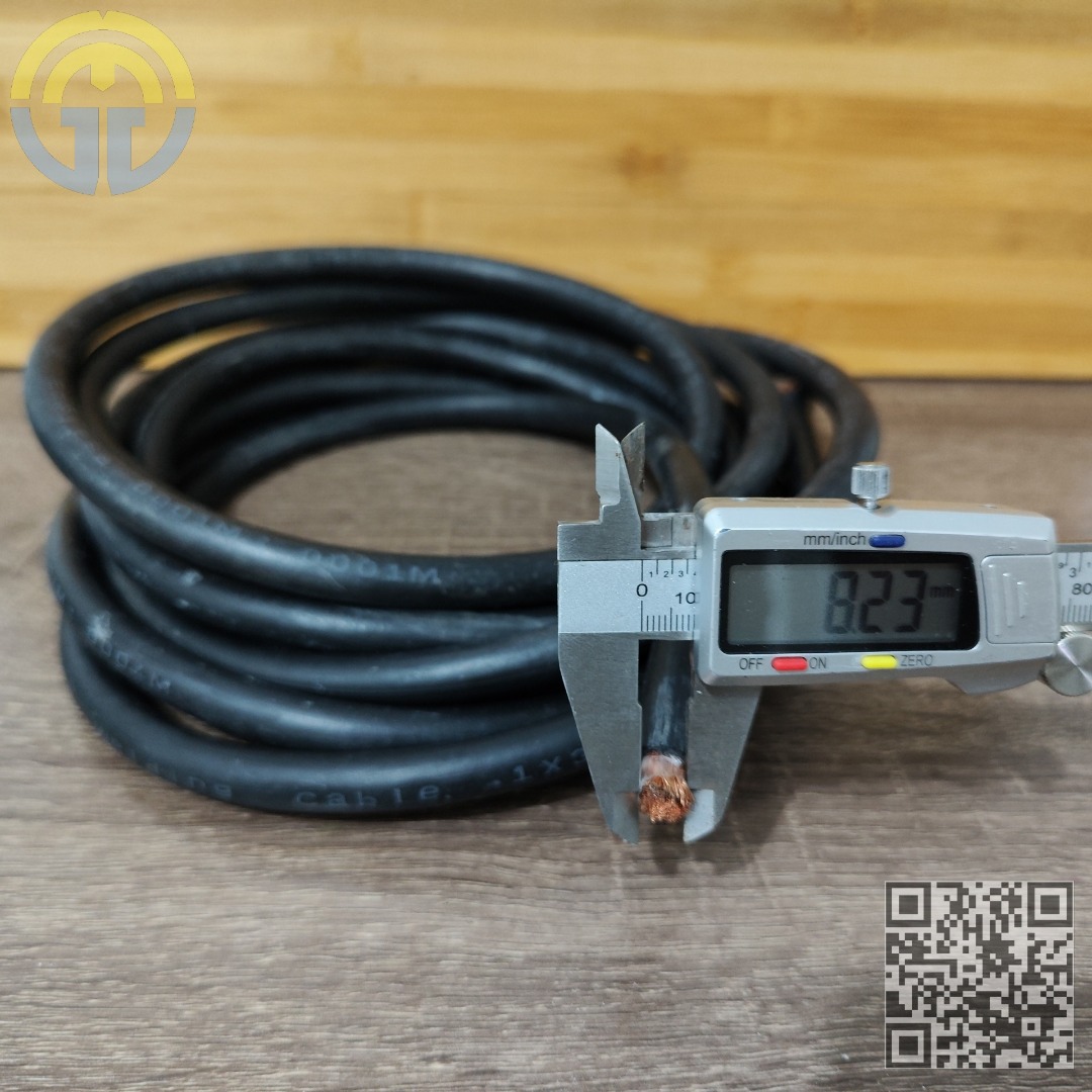 Flexible Pure Copper Welding Cable Standard Size 25SQMM 35SQMM ...