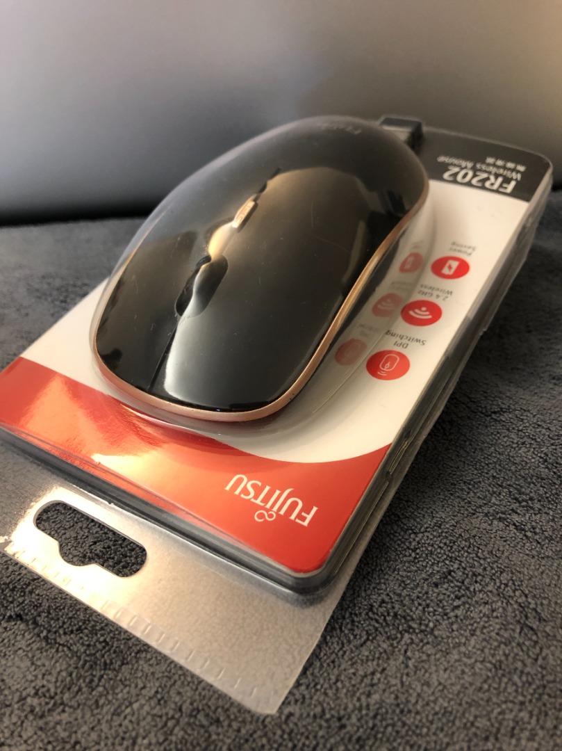 FuJitsu Wireless Optical Mouse FR202 *** A reliable mouse with plug-and ...