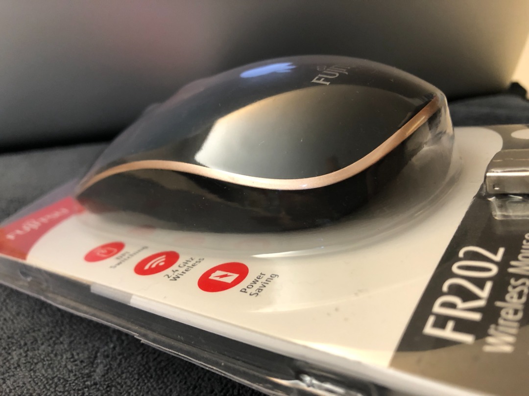 FuJitsu Wireless Optical Mouse FR202 *** A reliable mouse with plug-and ...