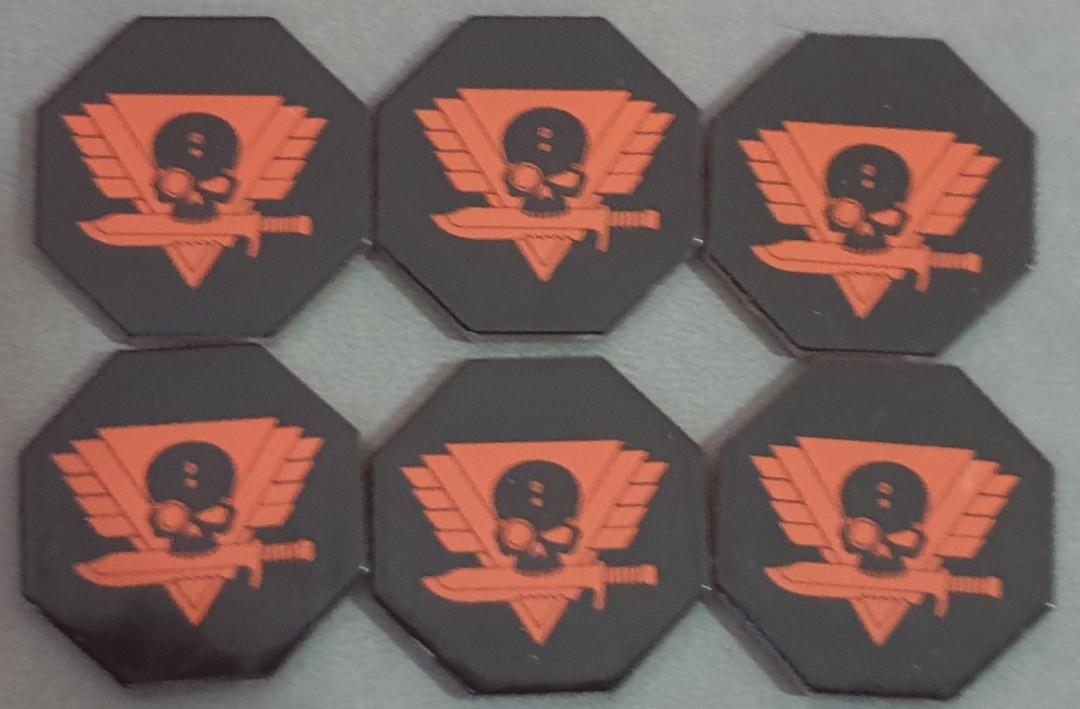 Games Workshop Warhammer 40,000 Kill Team Objective tokens, Hobbies ...