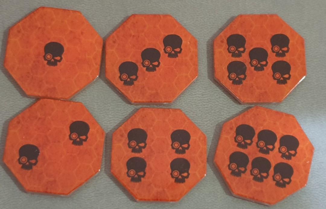 Games Workshop Warhammer 40,000 Kill Team Objective tokens, Hobbies ...