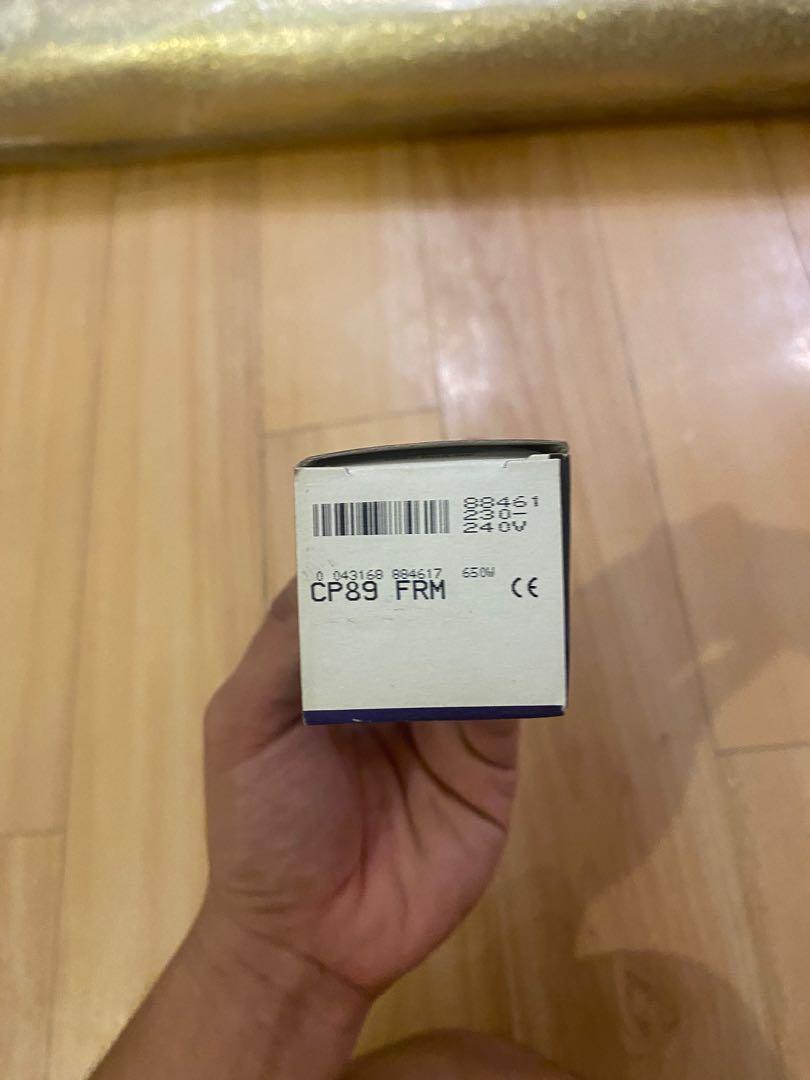 GE Lighting Halogen Lamp 88461 CP89 FRM 650W 230-240V 3200K GY9.5 ...