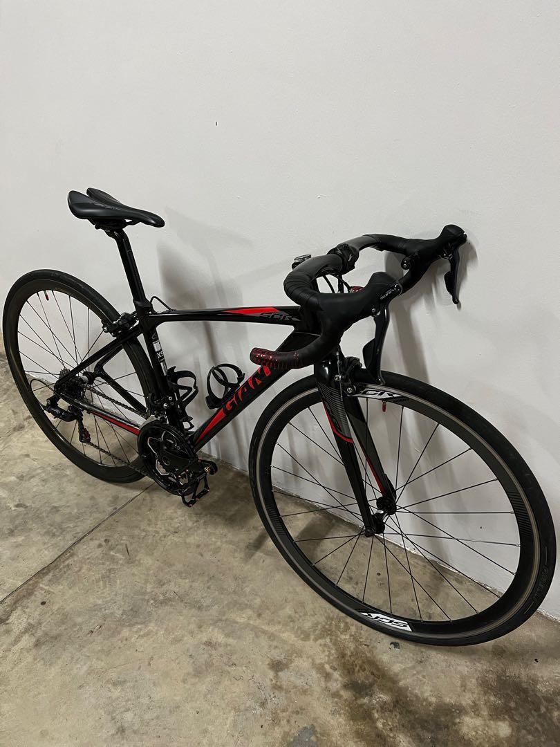Giant bicycle road bike SCR 1 Shimano Sora group set with Carbon wheel, not MTB , Sports ...