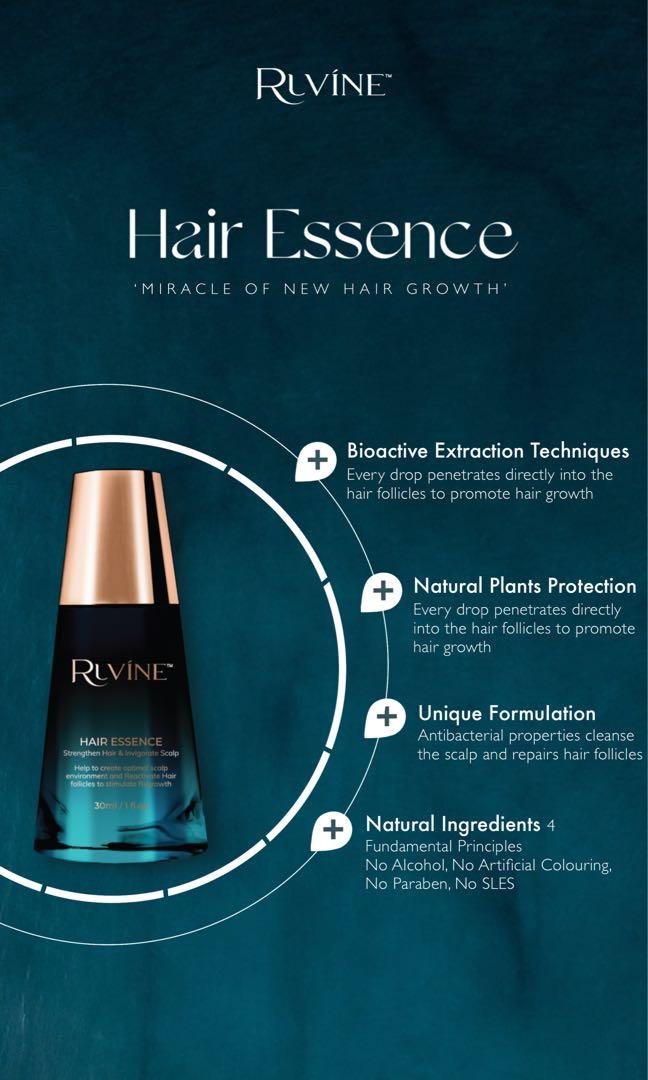 HAIR LOSS AND THINNING HAIR SOLUTION [RUVINE HAIR ESSENCE], Beauty ...