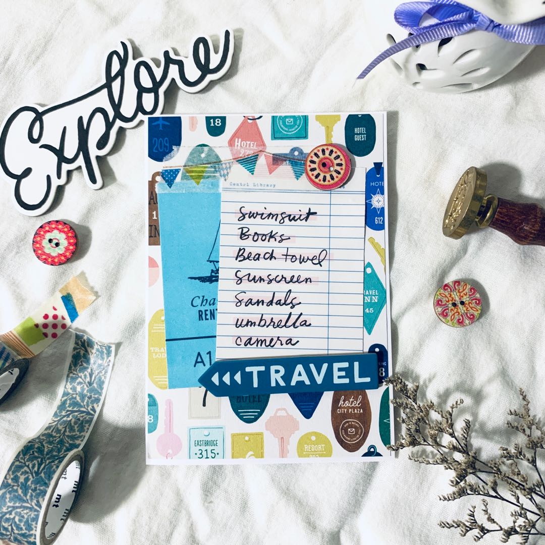 Handmade A6 Greeting Card - Travel-themed Birthday Card - Anniversary ...