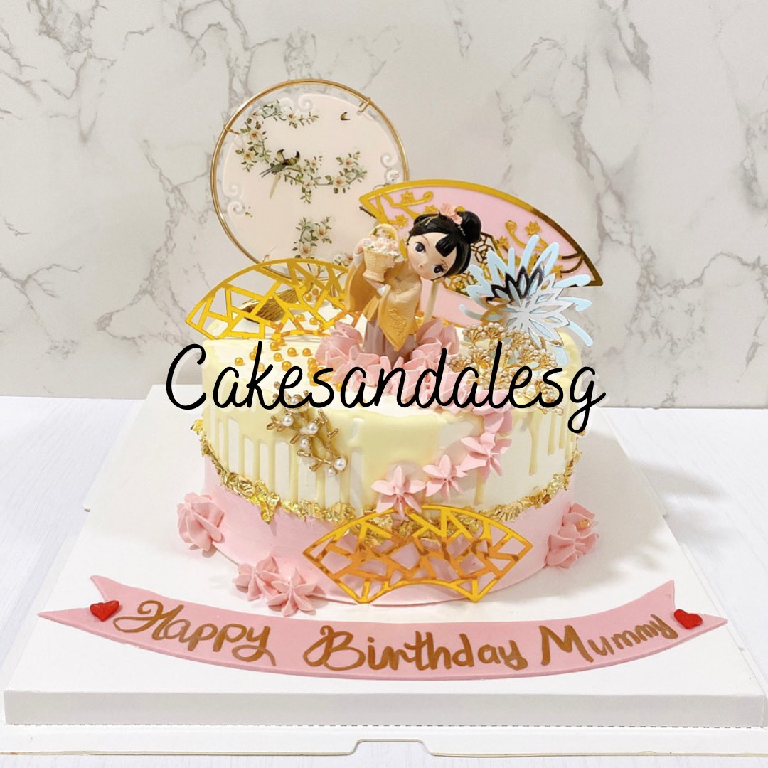 Hanfu Princess Cake, Food & Drinks, Homemade Bakes on Carousell