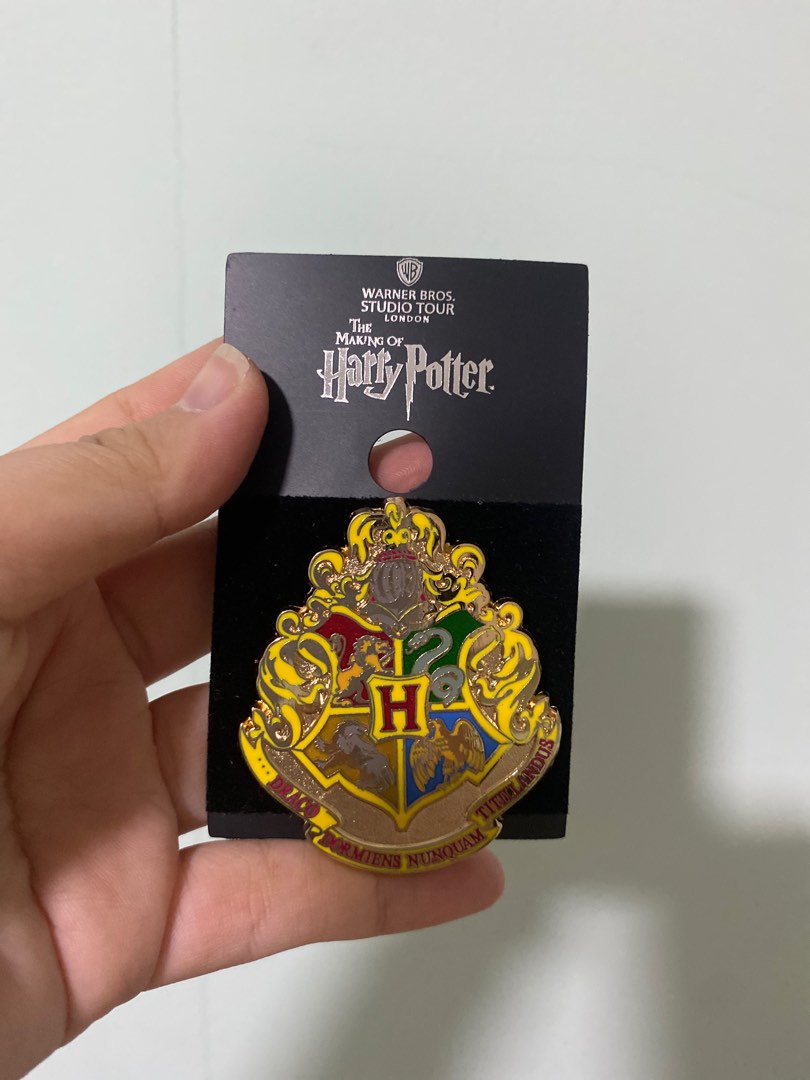 Harry Potter Hogwarts Pin, Hobbies & Toys, Memorabilia & Collectibles ...