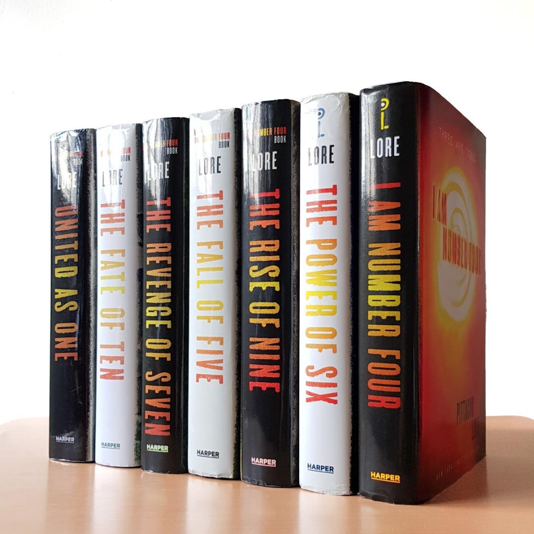 [HB] Lorien Legacies (1-7) by Pittacus Lore, Hobbies & Toys, Books ...