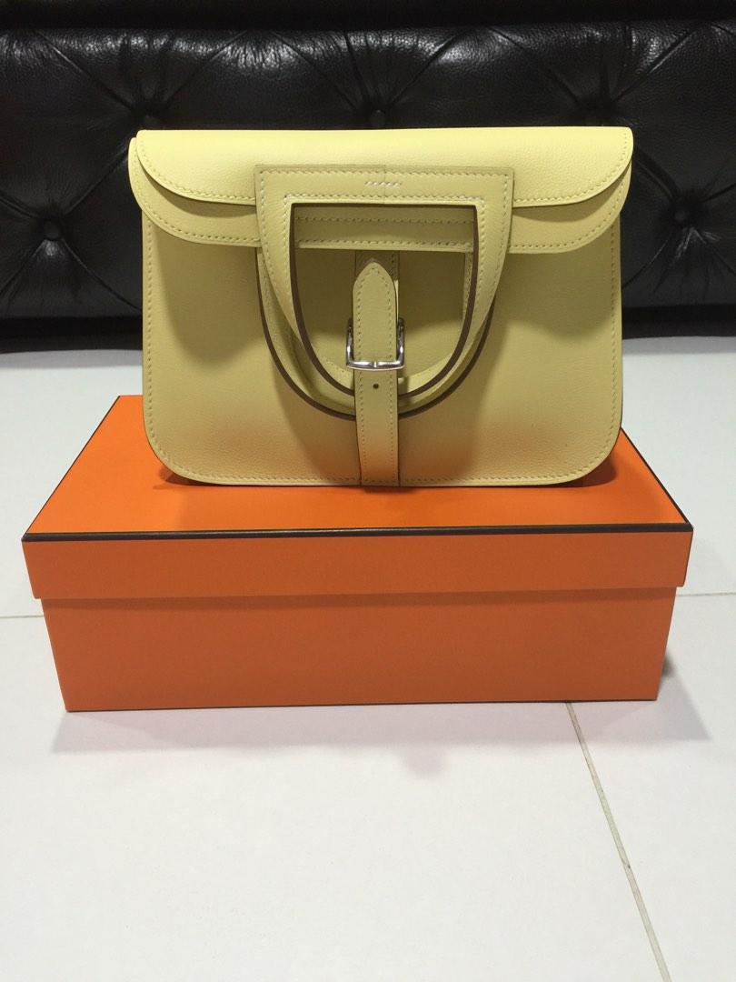 Hermes Mini Halzan, Luxury, Bags & Wallets on Carousell